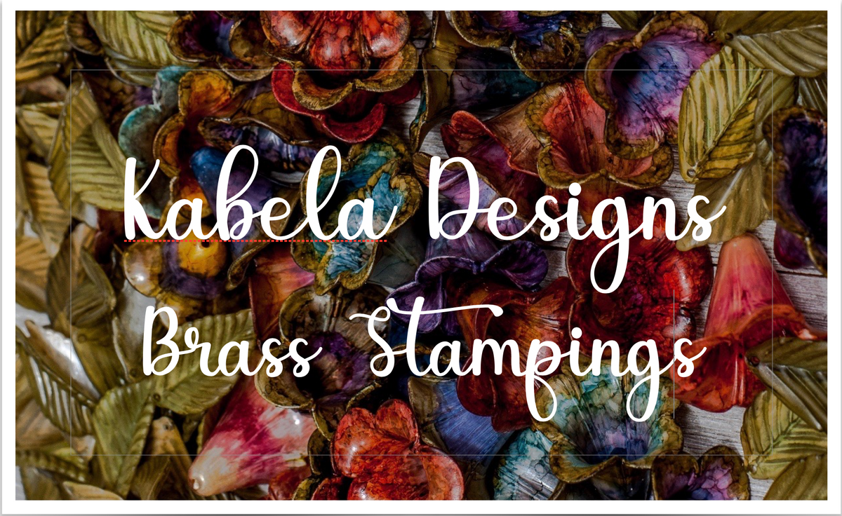 Kabela Designs - Brass Stampings – Studio 36 Bead Shop & Artisans Gallery